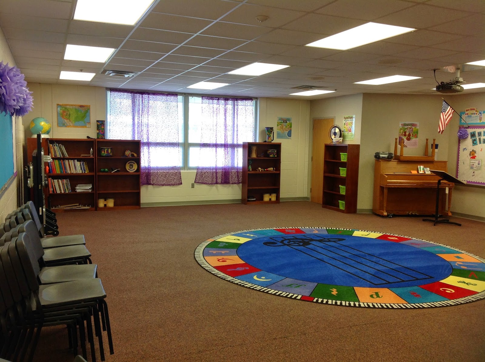 Classroom Set-Up with a "Rest Area"